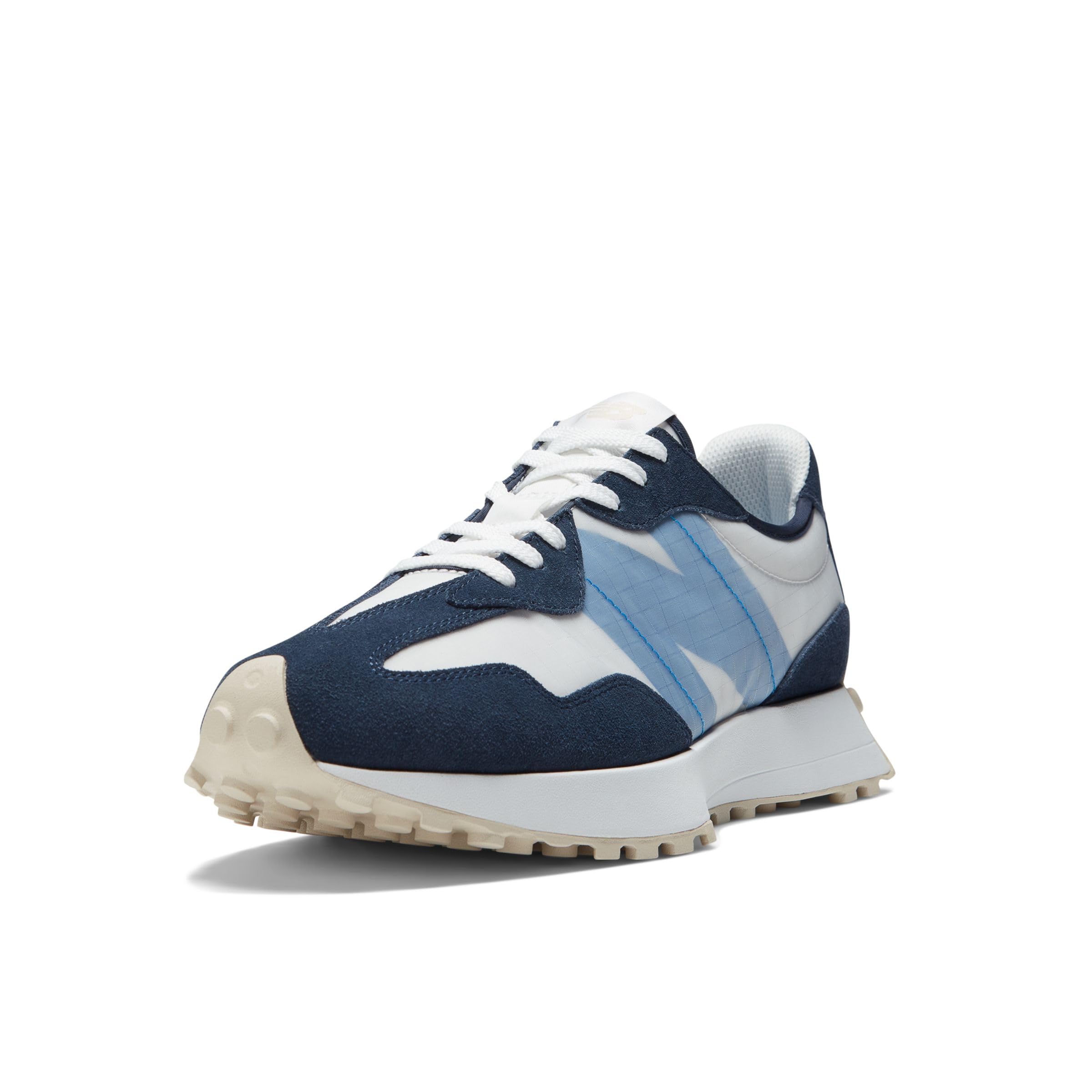 New Balance Men's 327 Sneakers, Natural Indigo/Serene Blue, 10 Medium US