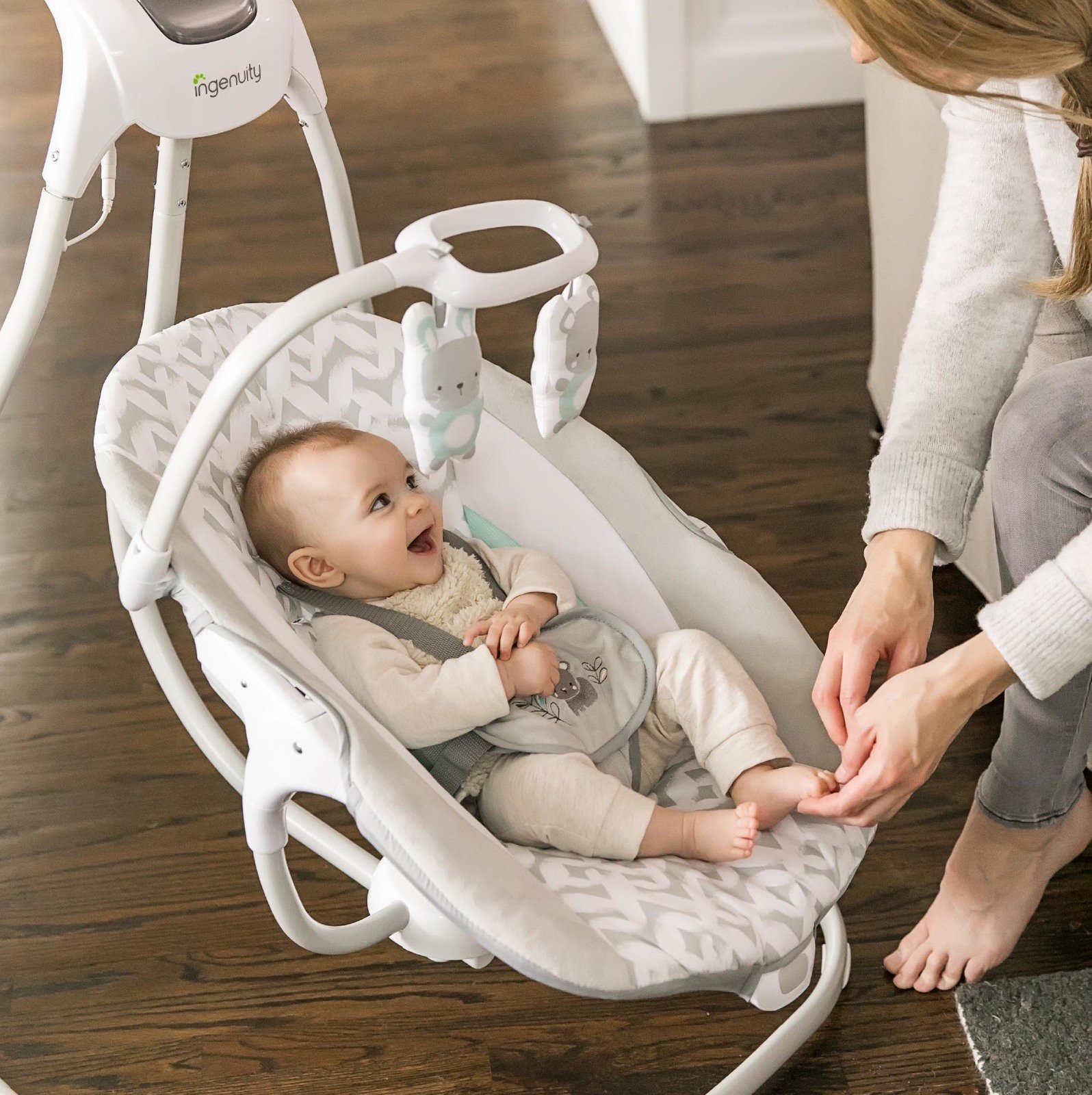 Ingenuity SimpleComfort Cradling Swing - Raylan