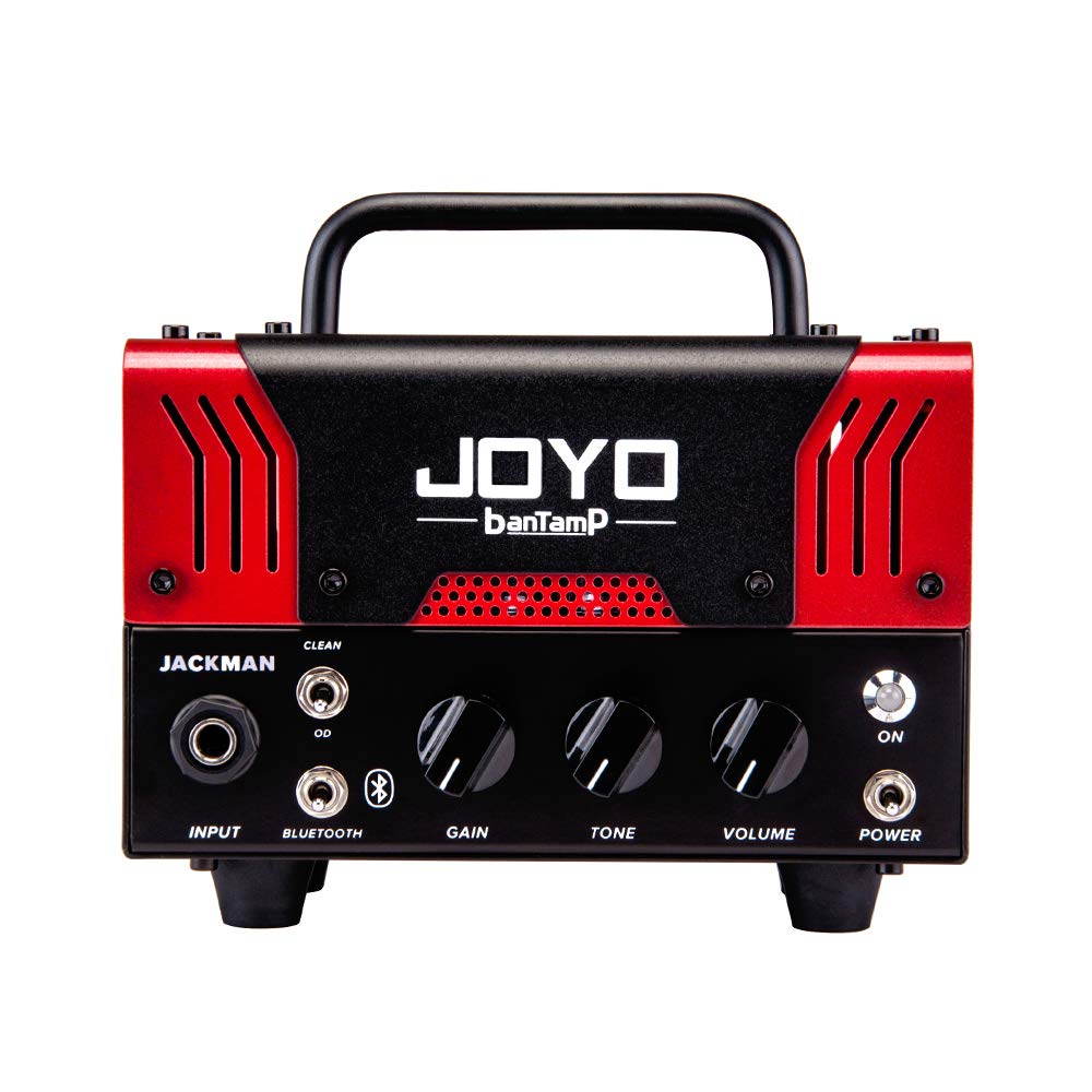 JOYO Jackman BanTamp Series Mini Amp Head 20 Watt Preamp 2 Channel Hybrid Tube Guitar Amplifier with Bluetooth