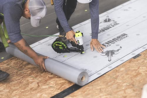STINGER CN100B Pneumatic Cap Nailer, 1" Cap Diameter, 1" Nail Length, Collated Cap Nails for Roofing Underlayment & House Wrap (0136252)