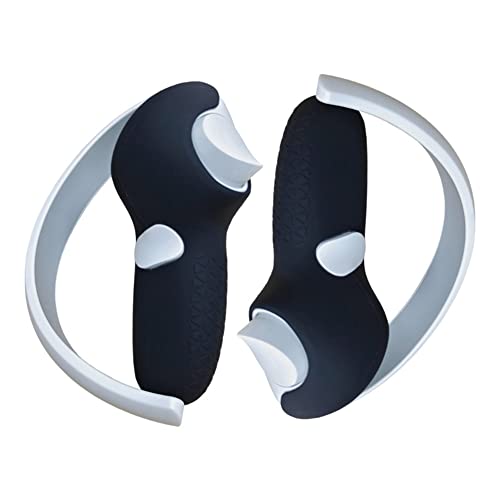 New Soft Durable Controller Silicone Grip Cover for Pico 4 VR Handle Excellent Protect Bracket Virtual Reality Accessories (Black)