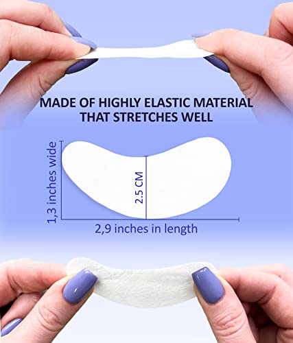 STACY LASH Eyelash Extension Shampoo 1US Gal & 100 Pairs Set Under Eye Gel Pads/Eyelid Foaming Cleanser/Safe Makeup & Mascara Remover/Lint Free Patches/Professional Supplies and Beauty Tools