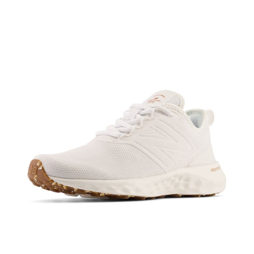 New Balance Women's Fresh Foam SPT V4 Running Shoe, White/White, 7