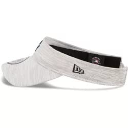 New Era Boston Red Sox Men's Gray Distinct Adjustable Visor Cap - MLB Mens Golf Hat