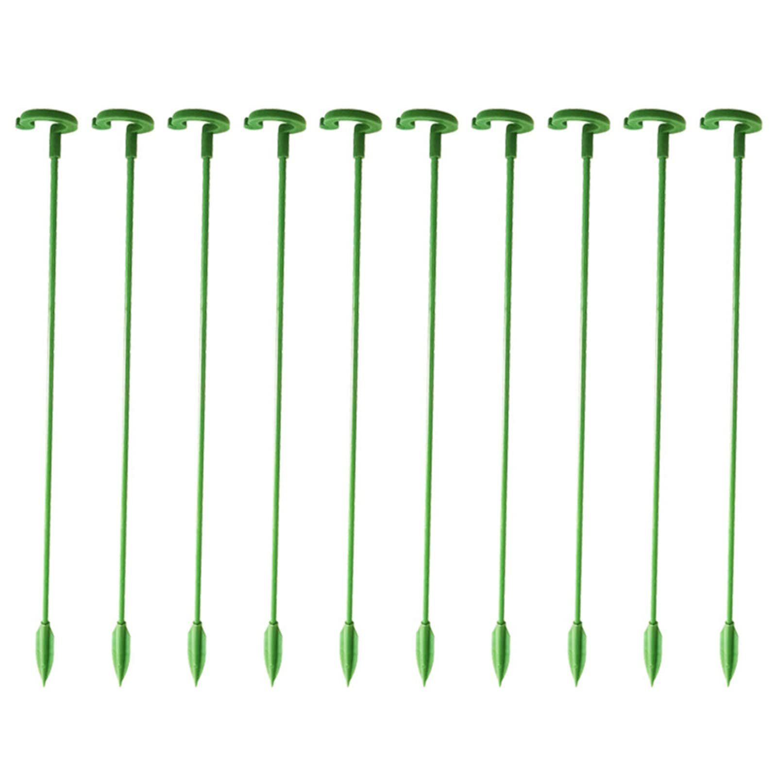Plants Support Rods 10 Pcs Garden Bonsai Bracket Stake Single Stem Shrub Holder for Indoor Outdoo Garden Flower Potted Support Rod support rod for plants