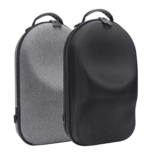 KXL Portable Hard EVA Bags Protect Cover Storage Box Carrying Case Pouch for Oculus Rift S PC-Powered VR Gaming Headset,gray