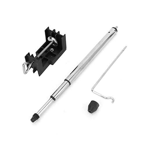 Rotary Tool Hold Hanger Stand Clamp, Telescopic Electric Mill Soft Shaft Bracket Round Grinder Holder Rotatory Grinder Mini Drill Holder Shaft Hanger Stand Rotatory Tool Accessories