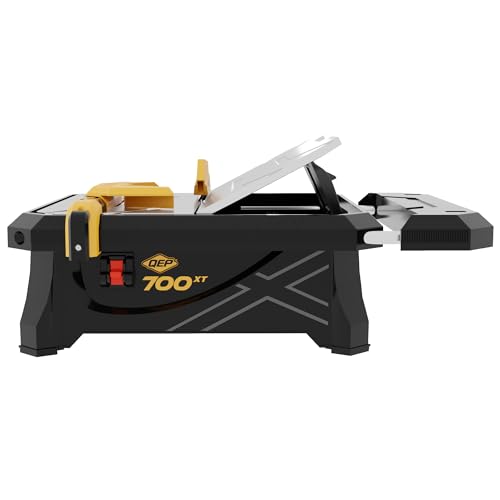 QEP 22700Q 700XT 3/4 HP Wet Tile Saw with 7 in. Blade and Table Extension