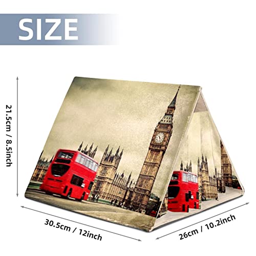 Small Pet Hideout London UK Red Bus and Big Ben Hamster House Guinea Pig Playhouse for Dwarf Rabbits Hedgehogs Chinchillas