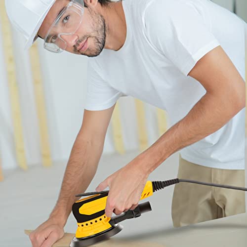 PHENDO Random Orbital Sander Brushless 350W 3A Multi-function Variable Speed Electric Corded Orbital Sanders Machine for Woodworking, car, Drywall Sanding, PolishingâŚ