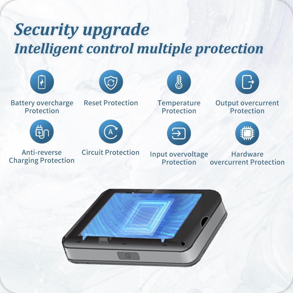 Soseieiu W-10a Battery,[𝟐𝟎𝟐𝟒 𝐍𝐞𝐰 𝐔𝐩𝐠𝐫𝐚𝐝𝐞𝐝] 5200 mAh Replacement Battery for Netgear MR1100 M1 Mobile Hotspot Router 3.85V/20.02Wh