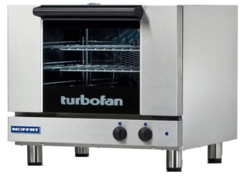 Moffat E22M3 24" Stainless Steel Convection Oven, Electric Half Size 1 Deck