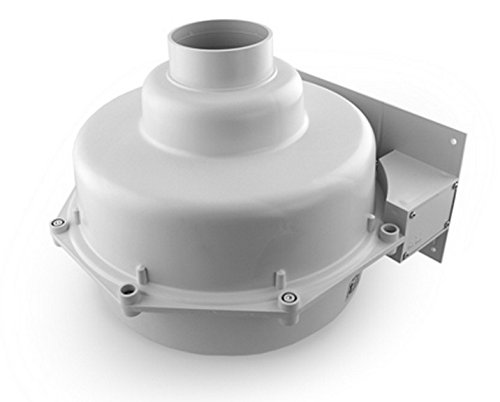 RadonAway GP501 Radon Fan & Install kit: Two 3"x3" Black Couplings & U-Tube Vacuum Gauge & Radon System Labels