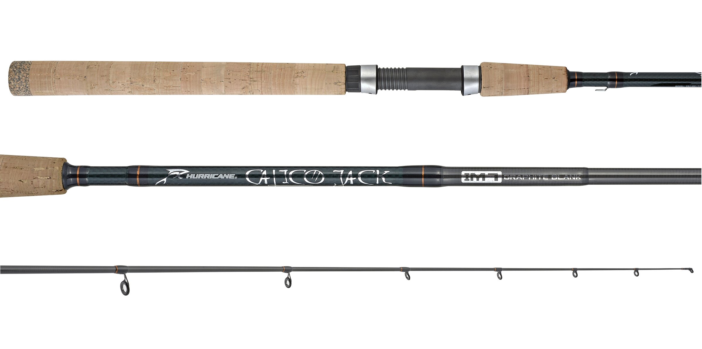 Hurricane Calico Jack Inshore Spinning Rod, 7'6" - Medium