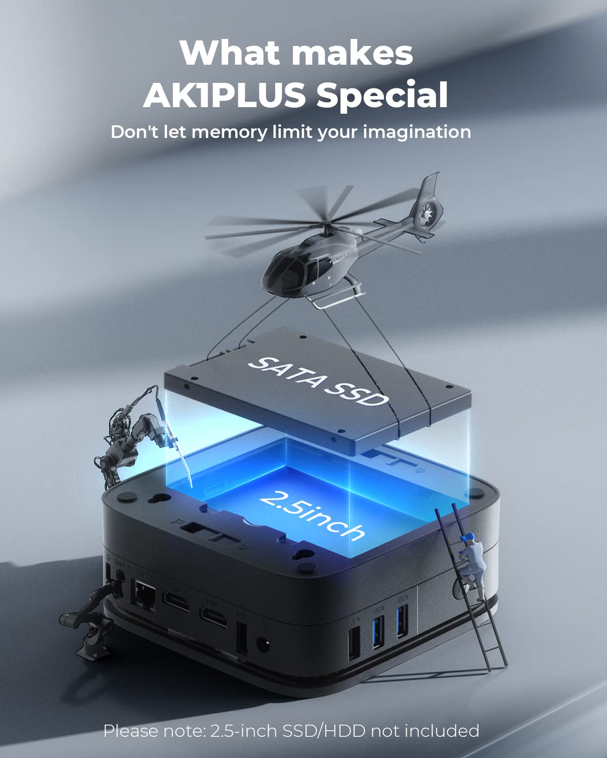 KAMRUI Mini PC,Mini Computer Intel 11th Gen N5105(up to 2.9GHz),Small Desktop Computers,8GB RAM/256GB M.2 SSD,4K UHD,2.4G+5G Dual WiFi,BT 4.2 for Business Home Office Recreation