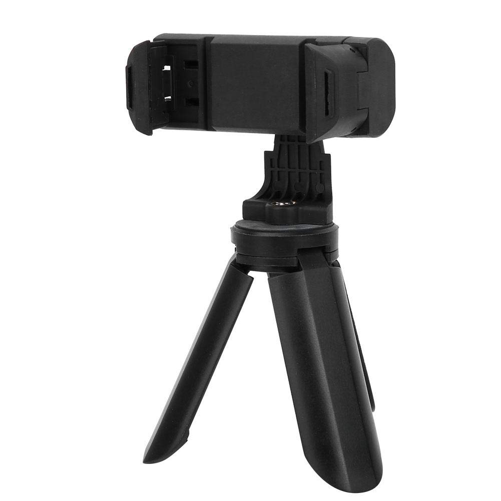LYSOZ Phone Tripod,Ball Head Tripod,Mini Foldable Desktop Tripod Stand with Detachable 360° Rotatable Phone Clip,Used for Action Camera,DSLR Camera