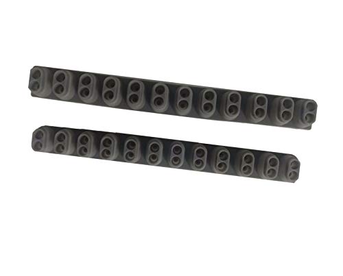 Keyboard conductive Rubber. Rubber pad silicone Pads Buttons Fix, compatible with Yamaha part of PSR/KB/DGX series conductive adhesive strips (1group (12 keys))