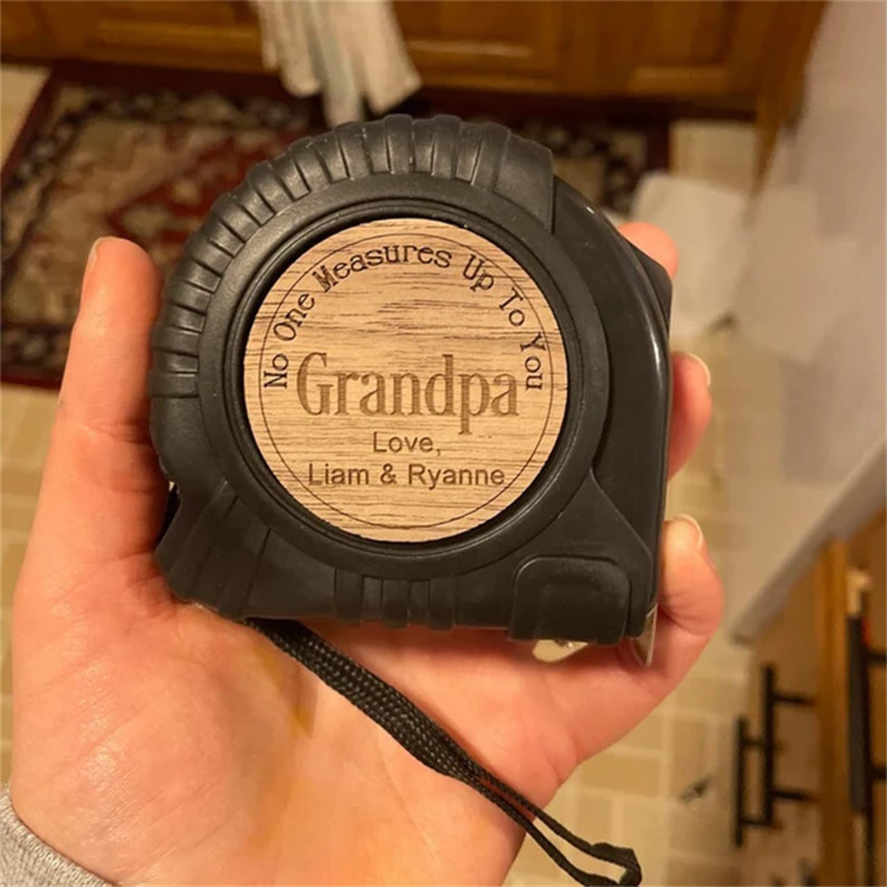 Personalized Tape Measures Fathers Day Gifts,Gift for Dad, Custom Engraved Tape Measure, Personalized Gifts for Men, Step Dad or Bonus Dad Gift, Carpenter Gift