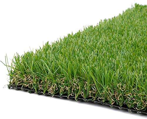 PET GROW Realistic Artificial Grass Rug - Indoor Outdoor Garden Lawn Patio Balcony Synthetic Turf Mat - Thick Fake Grass Rug 3.3 FT x5FT(16.5Square FT)