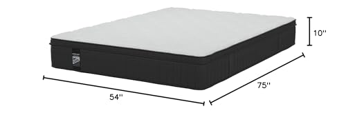 HIMMLINE Full Mattress, 10 Inch Hybrid Mattress, Gel Memory Foam and Pocket Spring Full Bed Mattress in a Box, Medium Feel, Cooler Sleep & Pressure Relief, 54β*75β, 120 Nights Risk-Free Trial