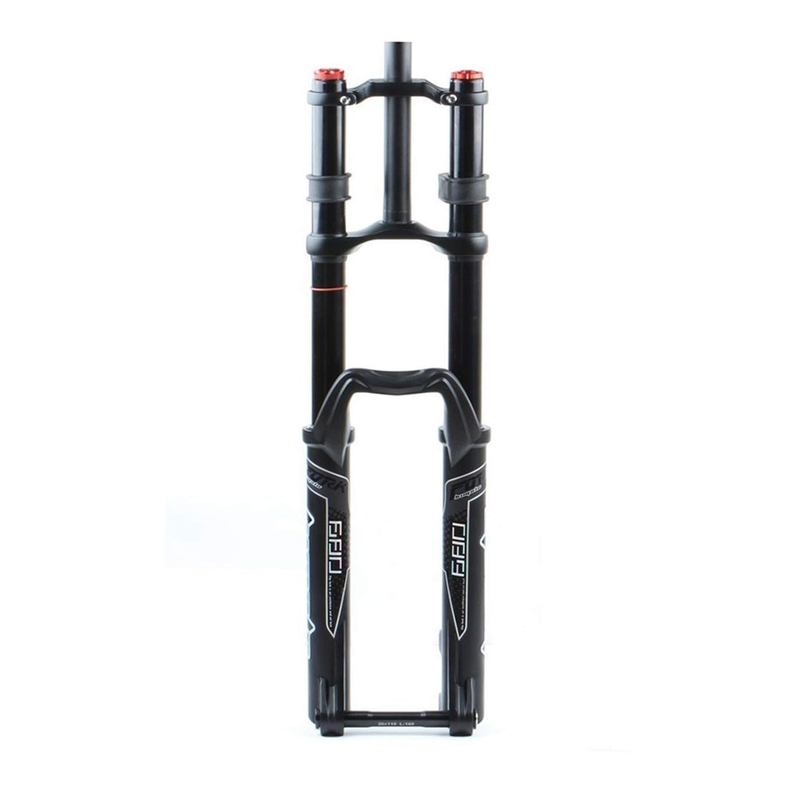 NEYLLO Bike Fork 27.5/29in Mountain Bike Fork,Downhill Fork Soft Tail Suspension Air Pressure Front Fork Apply Tire 3.0inch (Size : 27.5in)