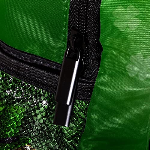 suojapuku Small Backpack,Mini Backpack Lightweight Backpack,st. patricks day hat green Printing Small Daypack Travel Rucksack