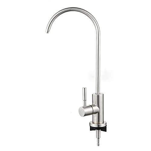 RTYUIE 1/4" Kitchen Faucet Direct Drinking Water Tap Water Purifier Faucet Kitchen Sink Drinking Water Impermeable Purifier Faucet Installation is Convenient for Smooth Water Outlet