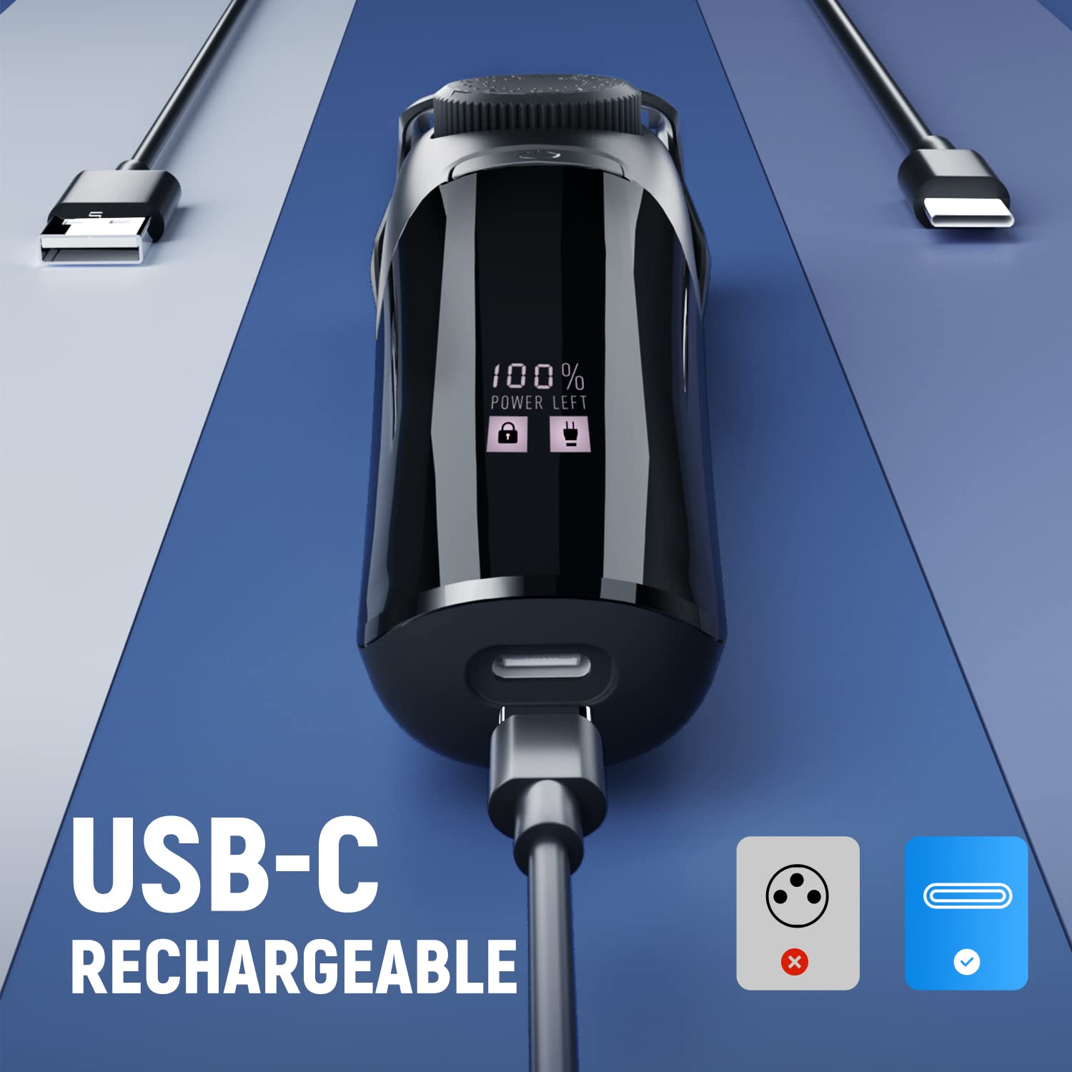 SUPRENT Beard Trimmer for Men Waterproof & Professional Hair Clippers for Men