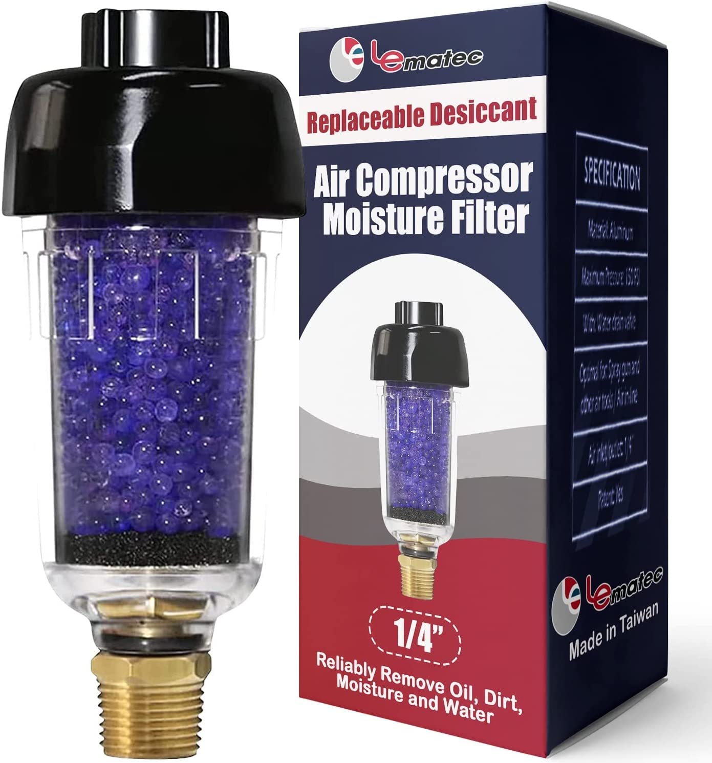 Premium Sandblaster, Oil Water Separator, Air Fittings Bundle