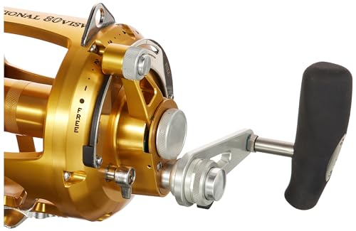 Reels Saltwater Lever Drag PENN INT80VISW International Leverdrag Conventional 2-Speed Reel 80
