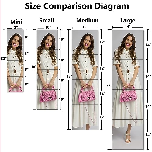 Shatterproof Kids Wall Mirror Tiles,4Pcs 10"x10" Self Adhesive Acrylic Mirror, Safe Unbreakable Plastic Mirror for Toddler,Frameless Small Mirror,Plexiglass Long Mirror for Classroom,Children's room