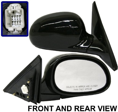 HONDA CIVIC 92-95 SIDE MIRROR RIGHT PASSENGER, Power Remote, 4-Door