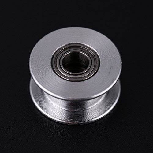 Timing Belt Pulley,5pcs 6 Different Sizes 2GT 6mm Wide Belt Timing Pulley 20T 5mm Bore 3D Printer Accessary (W6mm, 20T, Bore 5, Toothless)
