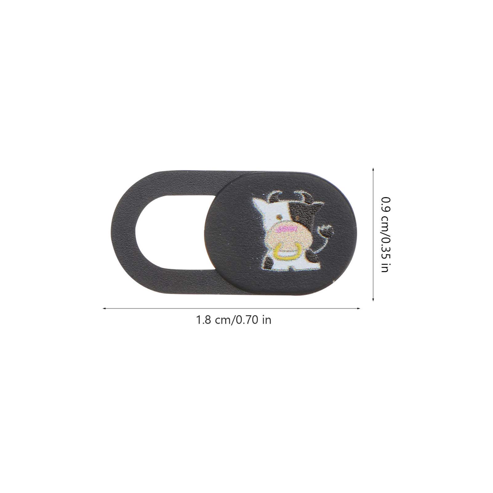 SOLUSTRE 6pcs Slide Web Slider Smartphones Laptop Desktop Sticker Pattern Compatible Cover Tablet Thin Protection Ox for Ultra-Thin Plastic Zodiac Favors Computer Phone Safety Gift Privacy