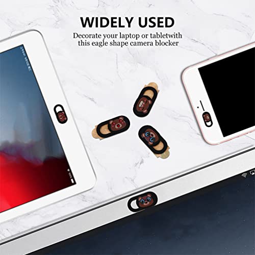 SOLUSTRE Computer Camera 6Pcs Webcam Slide Cover Pattern Sliding Blocker Cover Laptop Webcam Slide for Tablet Phone Camera Lens Computers Laptops