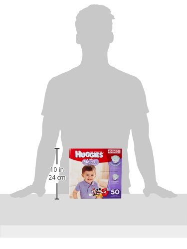 Huggies Little Movers Diapers, Size 5, 50 Count (Packaging May Vary)