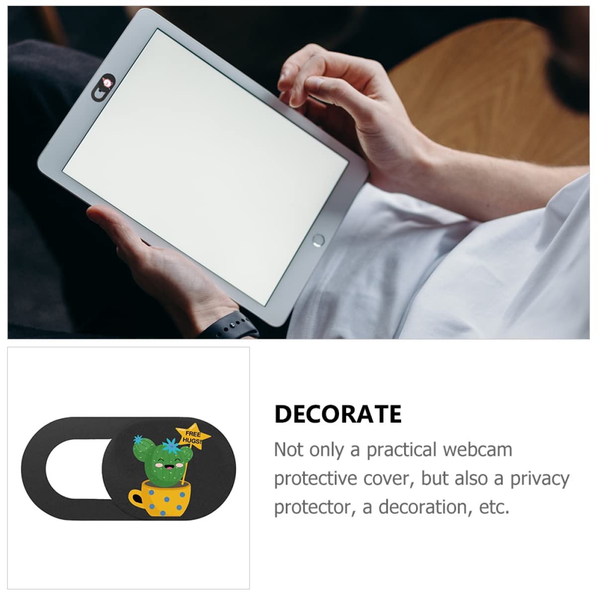 SOLUSTRE Computer Camera Computer Camera Computer Camera Cartoon Web Cartoon Webcam Cover Webcam Slider Webcam Cover Blocker Camera Cover: Computers Laptops Computers Laptops Computers Laptops