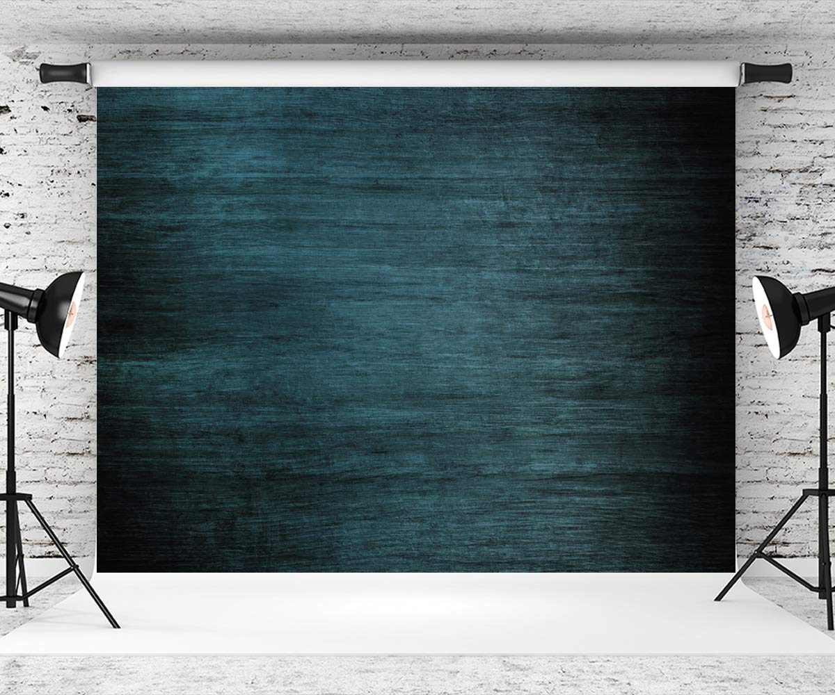 Kate7ft(W) x5ft(H) Wood Texture Photo Backdrop Dark Blue Photography Backdrops Background Navy Blue Photo Studio Props for Photographer
