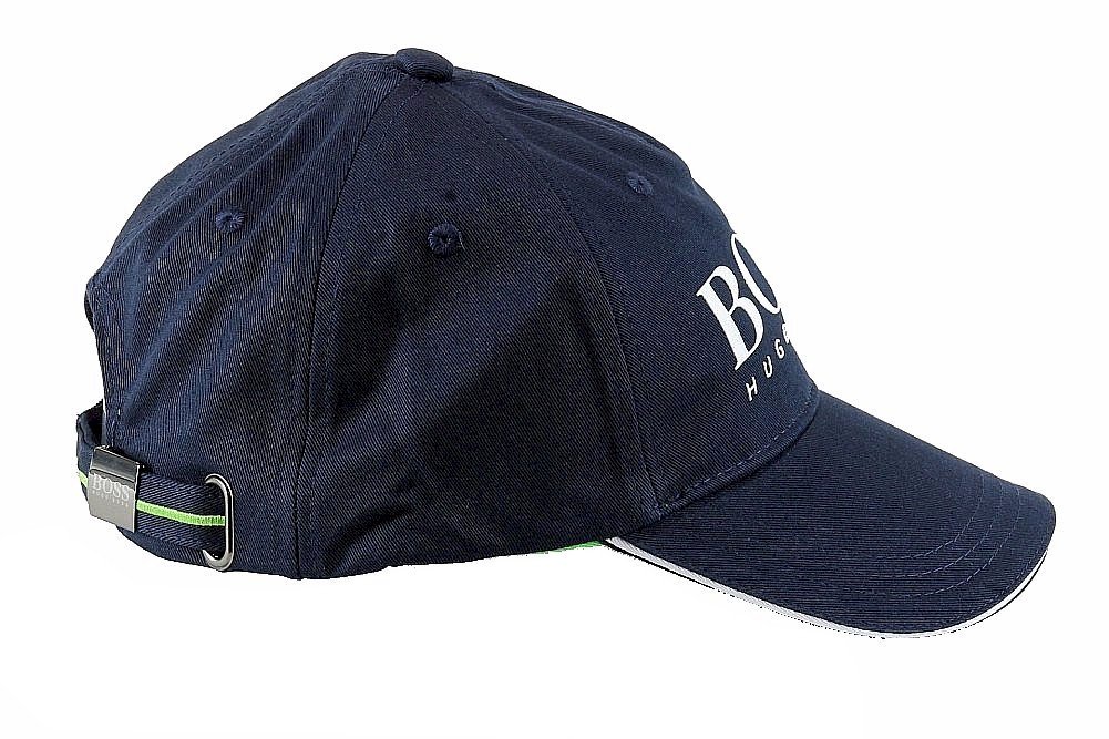 Hugo Boss Mens Green Baseball Hats 50247149 (Navy)