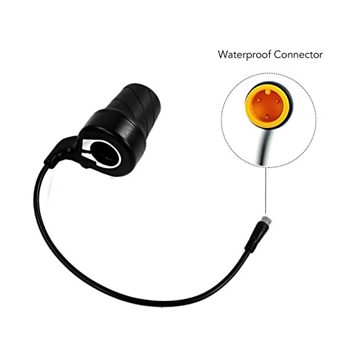 Niiyen Throttle Handle Grips and Cable 20x Electric Bike Throttle Accelerator Handle Grips Speed Regulating Handle General with Waterp for Mountain Bike Bikes Road Bike Modification