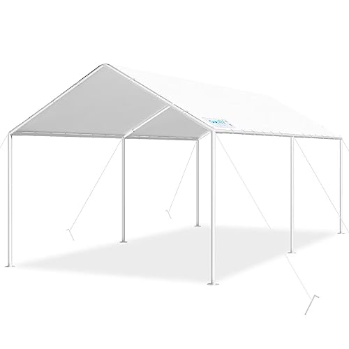 Quictent 10'X20' Heavy Duty Carport Car Canopy Party Tent Boat Shelter