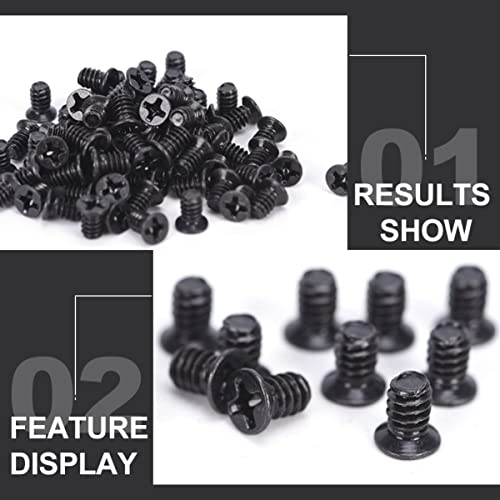 SOLUSTRE Screws 200pcs Hot Screw Head Chassis Computer Accessory for Hard. Inch Swap Disk HDD Drive Metal Replacement Case Flat Pc Pc Pc Pc Pc Pc Pc Screws