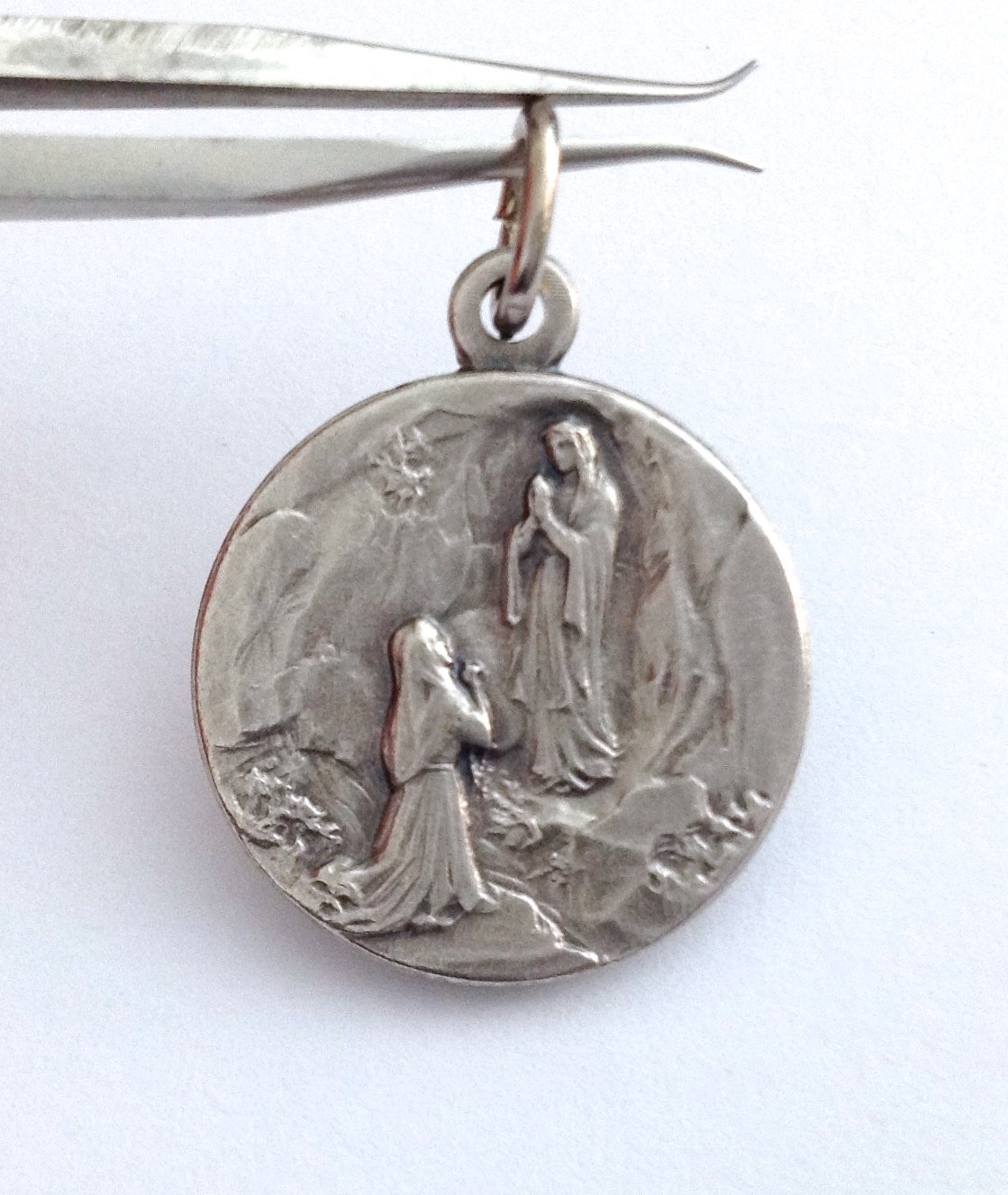 I G J Madonna of Lourdes Medal - The Patron Saints Medals