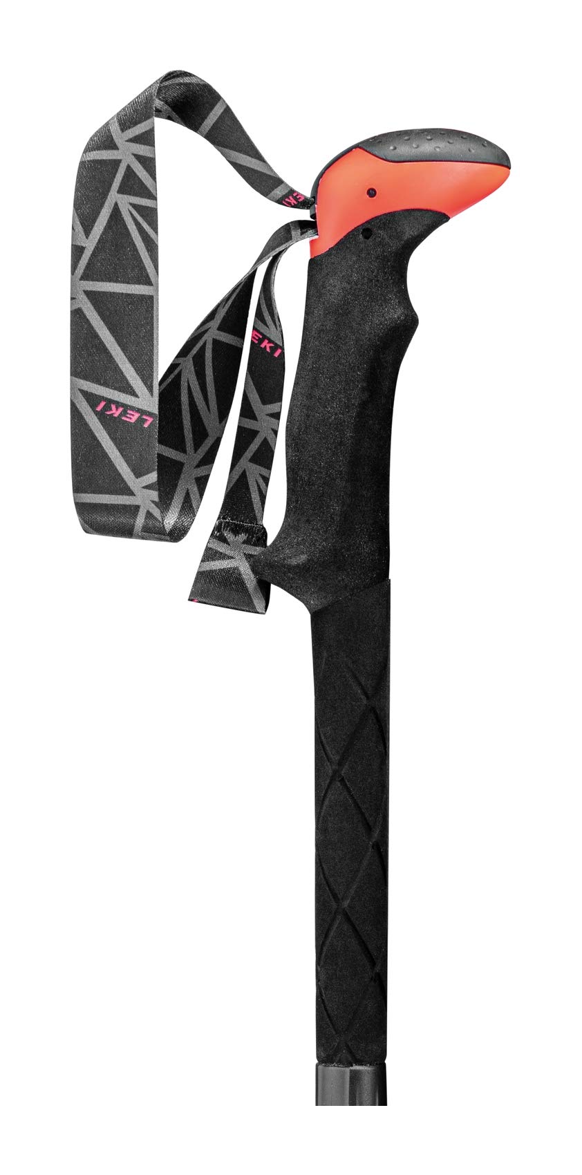 LEKI Micro Vario Carbon Trekking Pole Pair - 110-130 Black/Red
