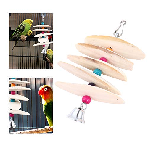 UKCOCO Parakeet Cage Accessories Bird Parrot Cuddle Bone Parrot Toy Natural Cuddle Bone Bird Parrot Chewing Toy Cuttlefish Bone Chew Toy for Parakeets Cockatiel Macaw Lovebirds Parakeet Toys