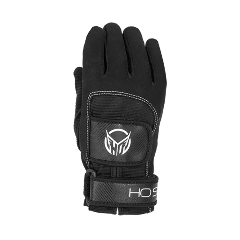 HO Pro Grip Mens Waterski Gloves Black Sz L
