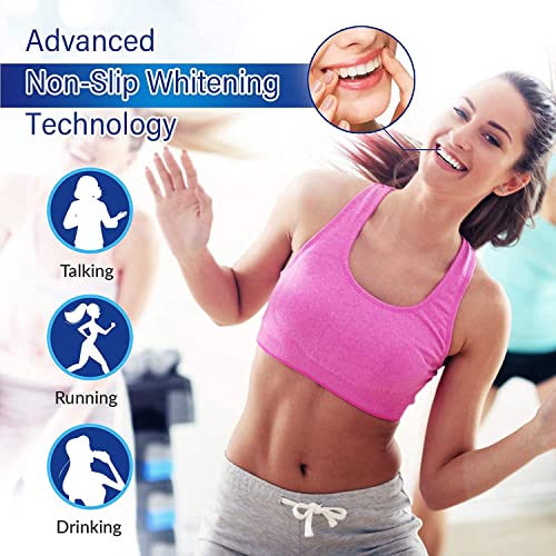 Teeth Whitening Strips, Non-Sensitive Teeth Whitening Kit 14 Sets Teeth Whitener for Tooth Whitening, Aids in The Removal of Smoking, Coffee, Soda, and Wine Stains