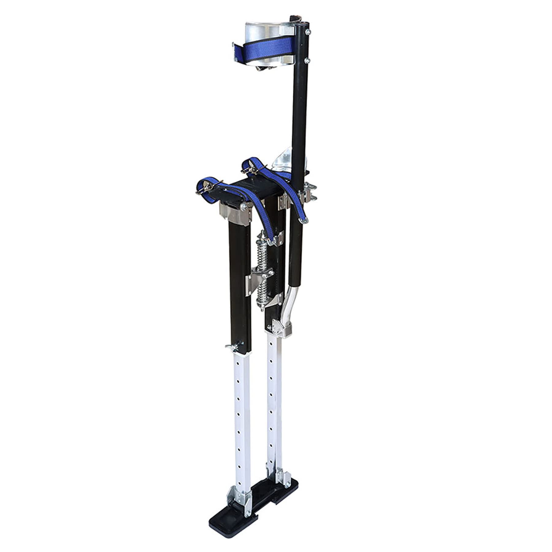 marddpair Drywall Stilts 24-40 inch Grade Adjustable Auminum Tool Stilt for Painting or Cleaning - Silver