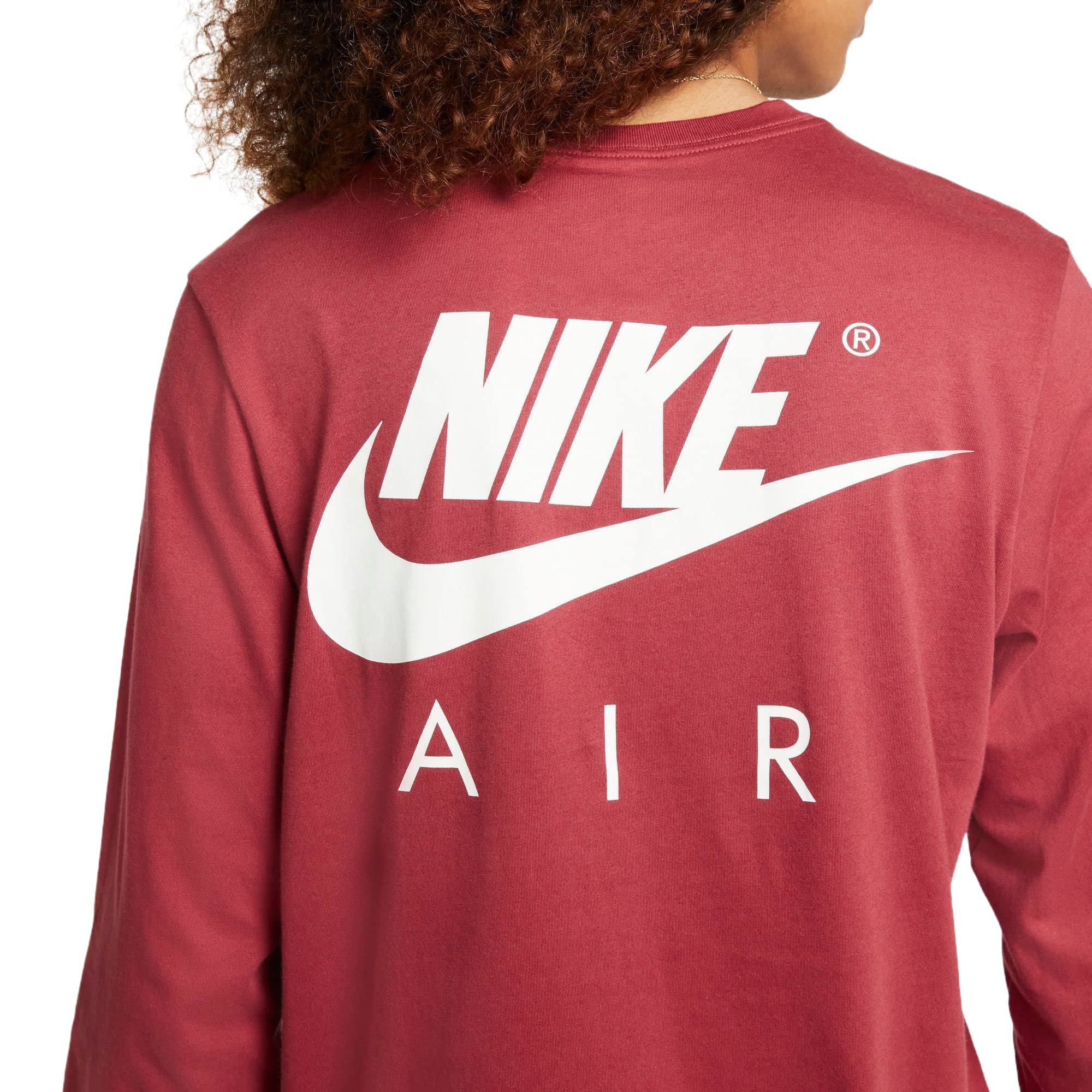 Nike Men's Swoosh Training Long Sleeve Shirt (Cedar) Size Large