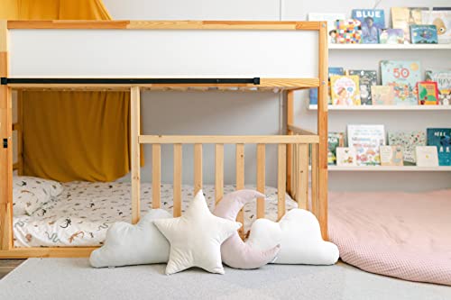 Ullabelle Decorative Pillow, Decorative Nursery Pillow, Playroom Décor, Cute Throw Pillows (Pink Moon)